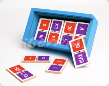 Dominó Números Romanos – Didácticos Genial | Juguetes Educativos